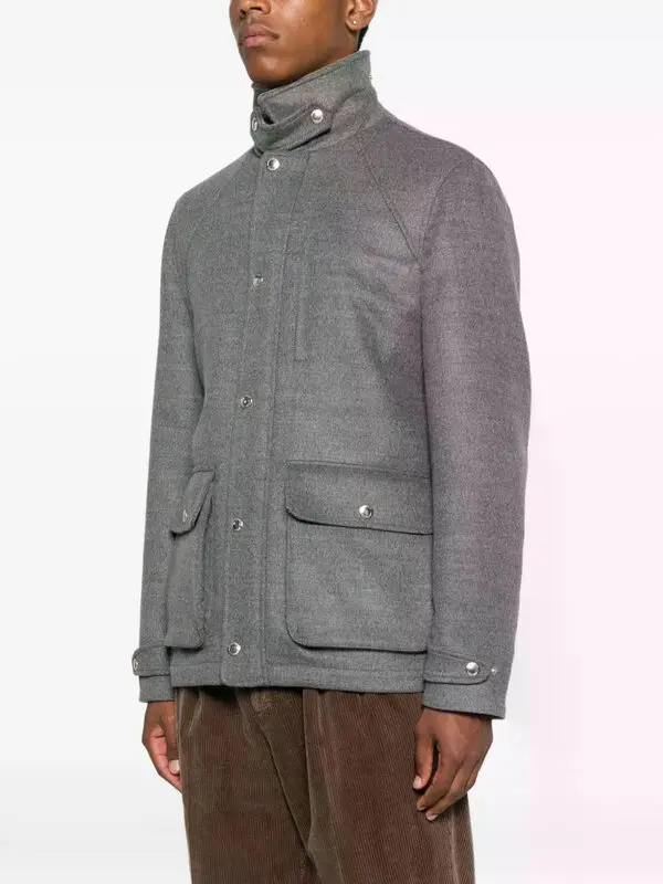 Brunello Cucinelli Flap-pocket Wool Jacket