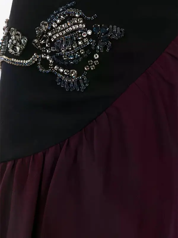Prada Crystal-embellished Midi Skirt