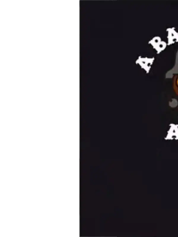 A BATHING APE Milo Pirate T-shirt - Black
