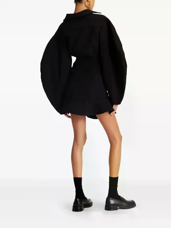 ROTATE BY BIRGER CHRISTENSEN Ruffle Mini Skirt