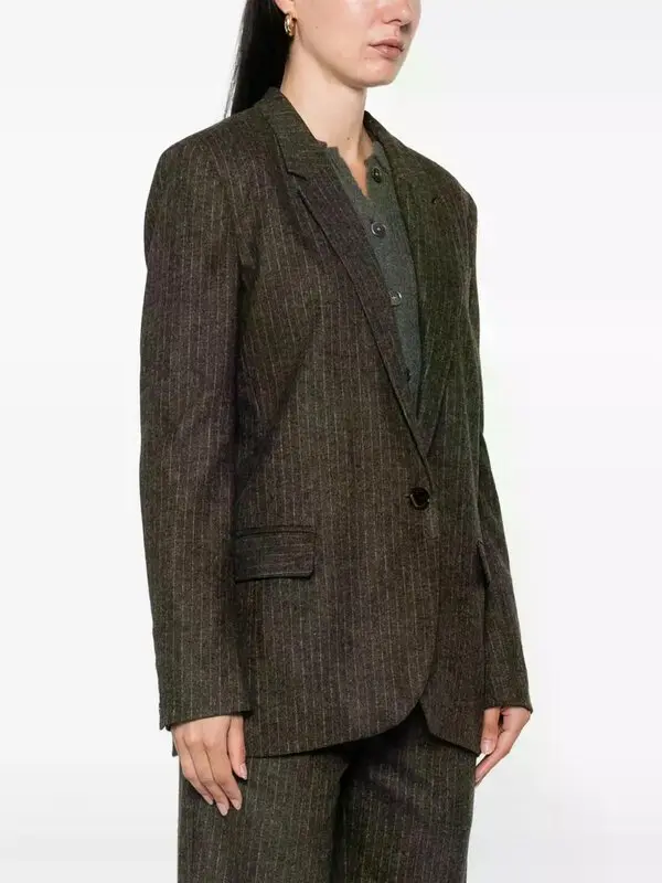 Isabel Marant Étoile Pinstripe Single-breasted Blazer