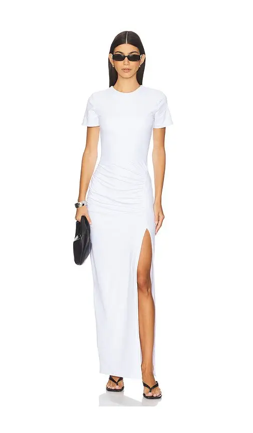 Susana Monaco Side Gathered Slit Dress