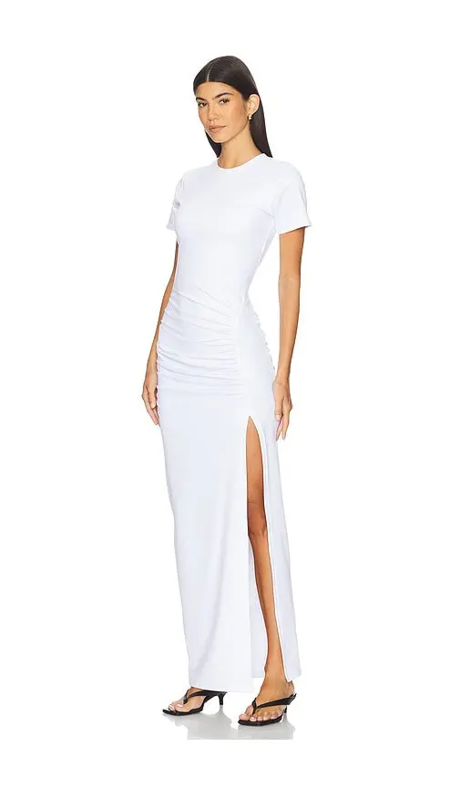 Susana Monaco Side Gathered Slit Dress