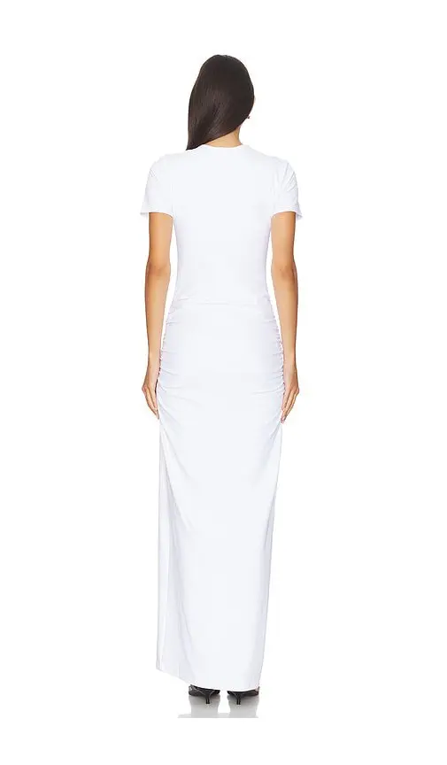 Susana Monaco Side Gathered Slit Dress