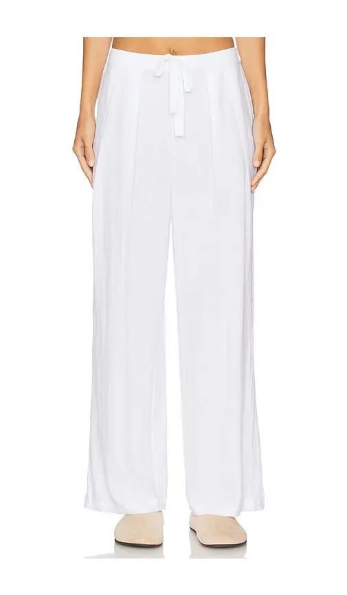 Eberjey Linen Blend Relaxed Pant