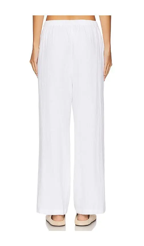 Eberjey Linen Blend Relaxed Pant