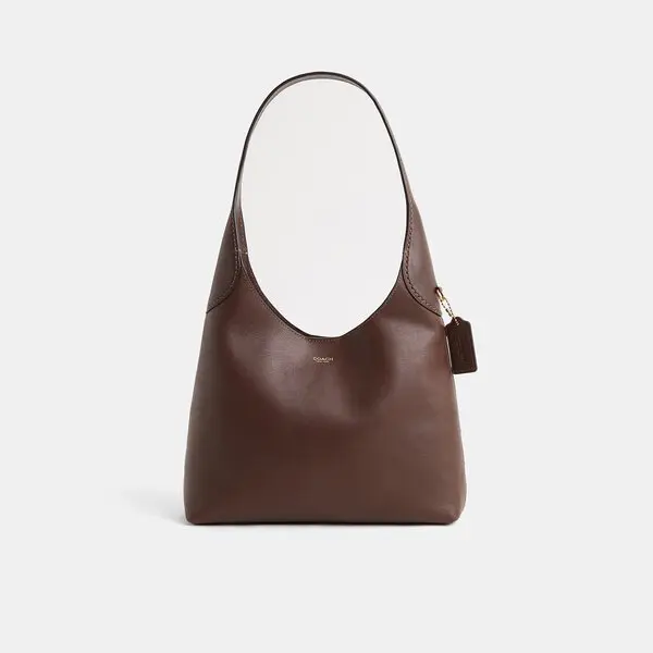 COACH Brooklyn Shoulder Bag 28 - Brass/maple