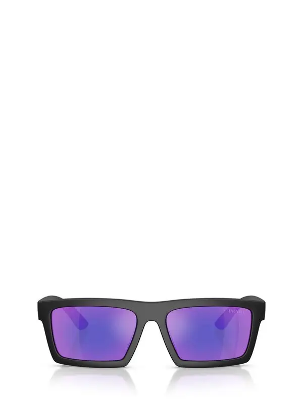 Prada Rectangular Sunglasses - Matte Black