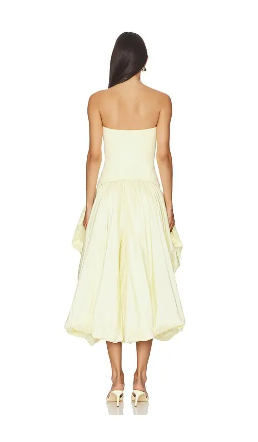 Simkhai Izzy Midi Dress - Lemon