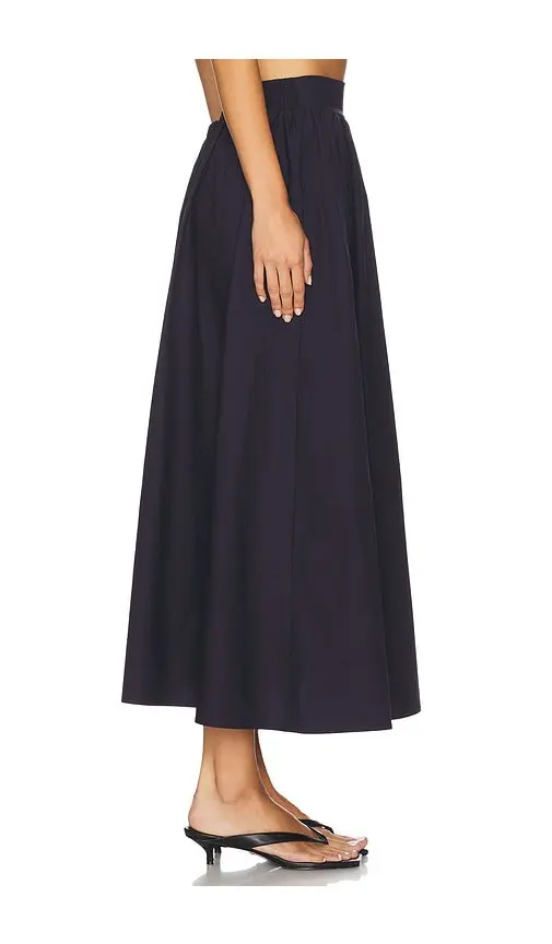 Susana Monaco Poplin Midi Skirt