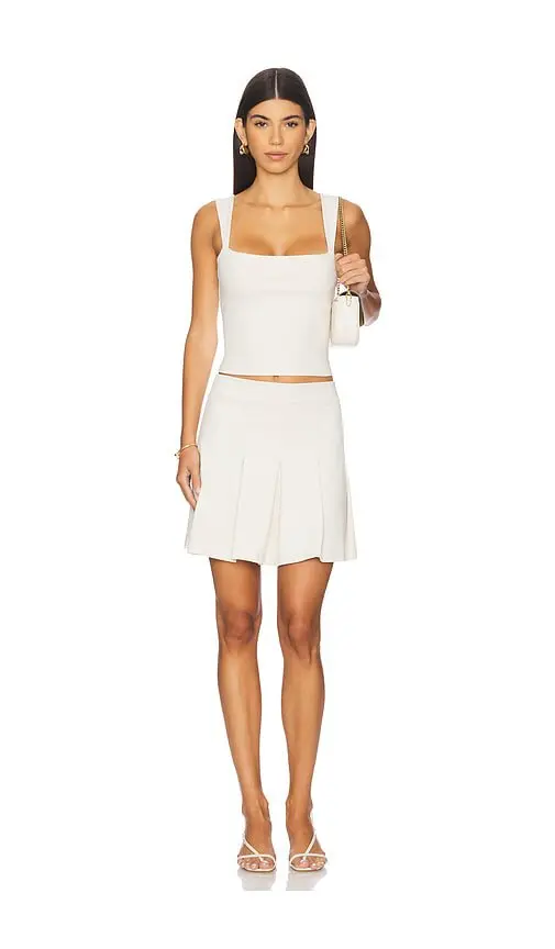 Susana Monaco Wide Angle Strap Tank Top