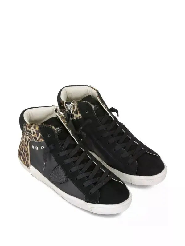 Philippe Model Prsx High-top Sneakers - Black