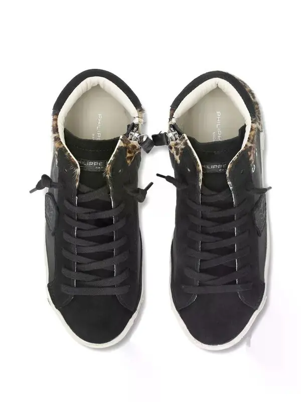 Philippe Model Prsx High-top Sneakers - Black