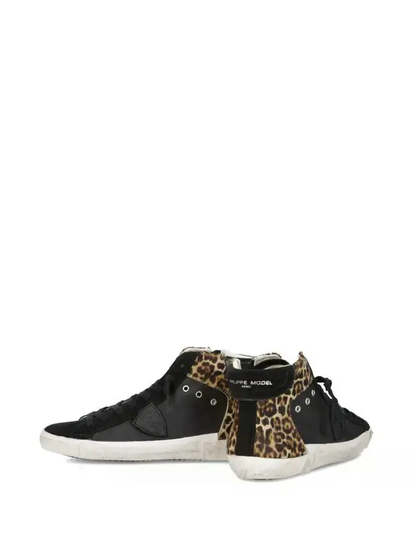 Philippe Model Prsx High-top Sneakers - Black