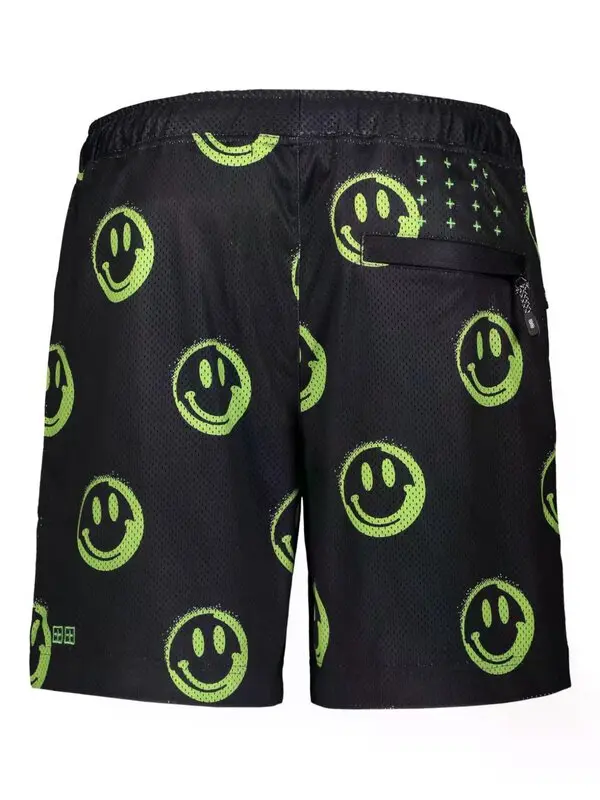 Ksubi Smiley-face Drawstring Shorts