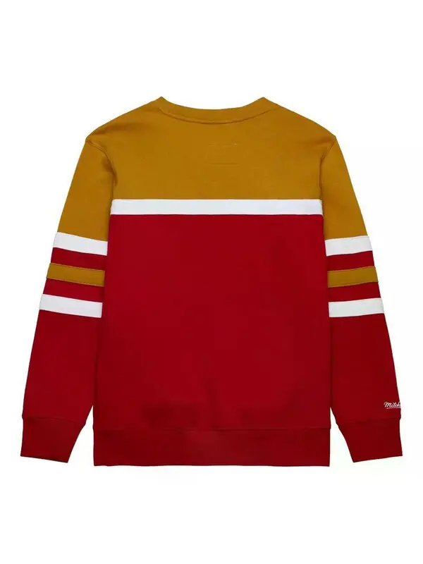 Mitchell & Ness 49ers Head Coach Crewneck Sweatshirt