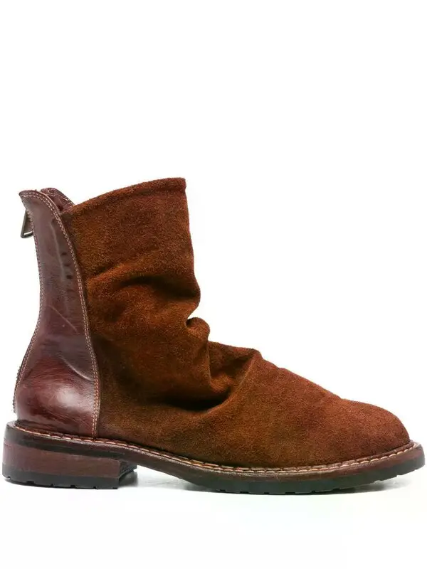 KING TARTUFOLI Suede Zip-up Boots