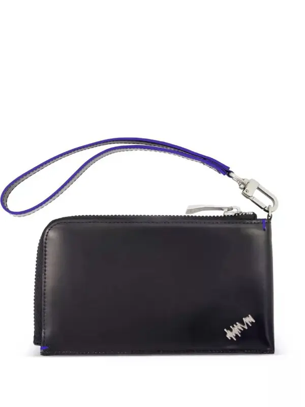ADER ERROR Zip-around Leather Wallet - Black