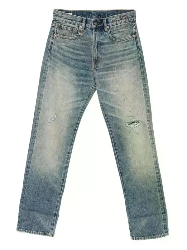 R13 Logo-patch Jeans