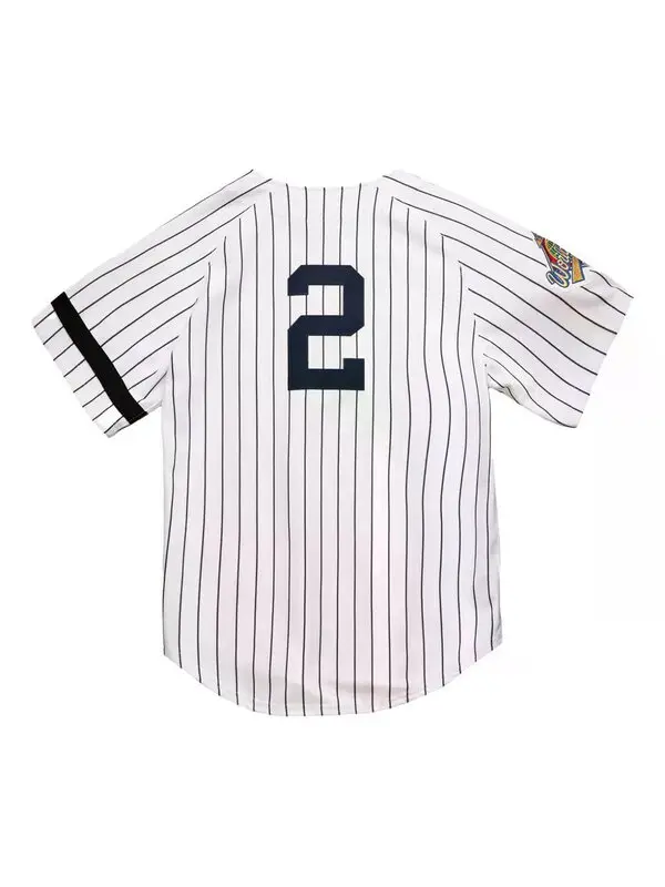 Mitchell & Ness X Ny Yankees 1996 Ws Derek Jeter Shirt - White