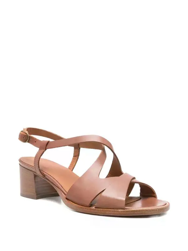 KING TARTUFOLI 50mm Cross-strap Sandals