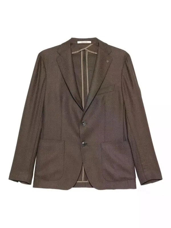 Tagliatore Patch-pocket Single-breasted Blazer