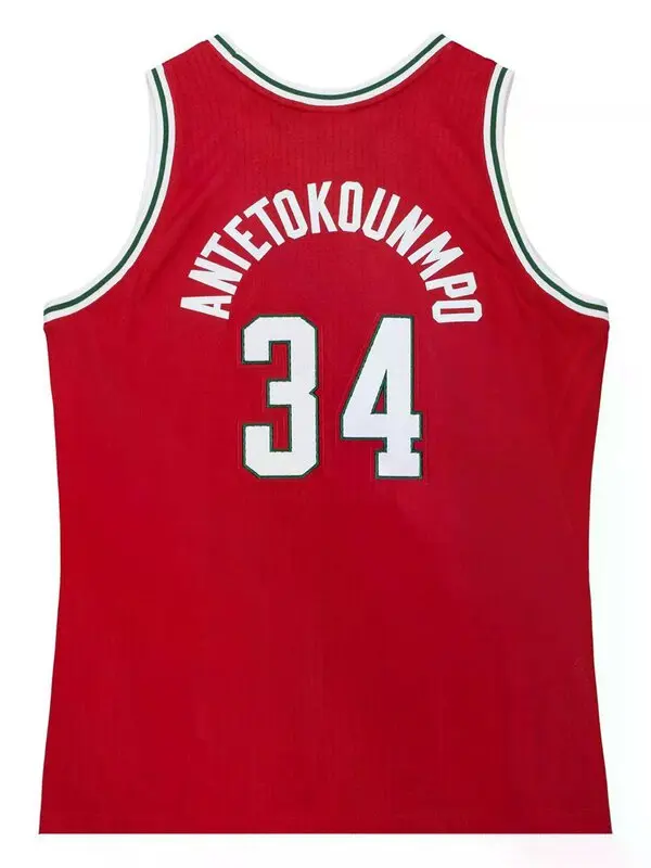 Mitchell & Ness Nba Milwaukee Bucks Giannis Antetokounmpo Jersey - Red