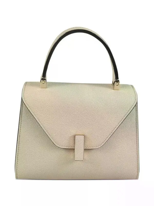 VALEXTRA Iside Flap Tote Bag - Neutrals