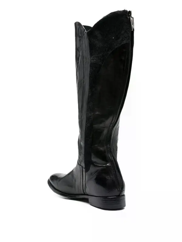 LEMARGO Zipped Knee Boots