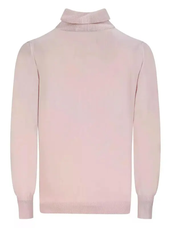 LARDINI Turtleneck Sweater - Pink