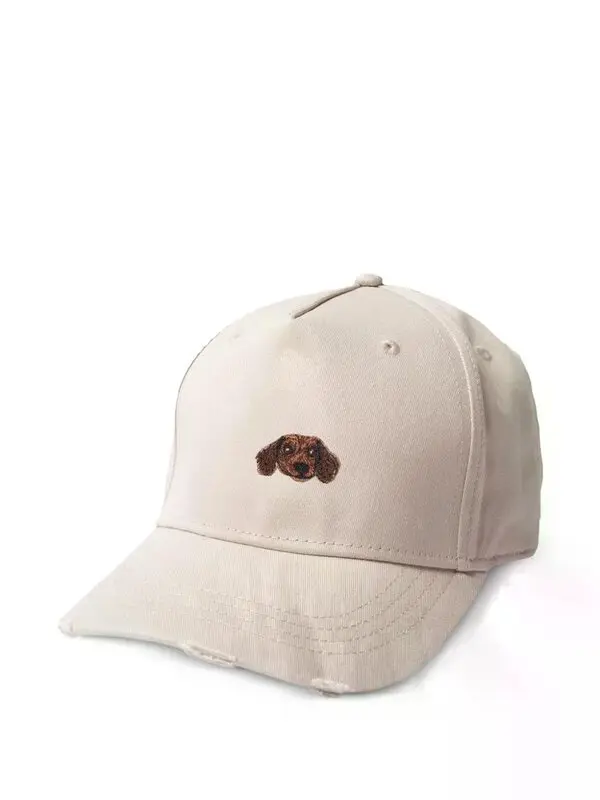 PELO FOUNDATION Embroidered Baseball Cap - Neutrals