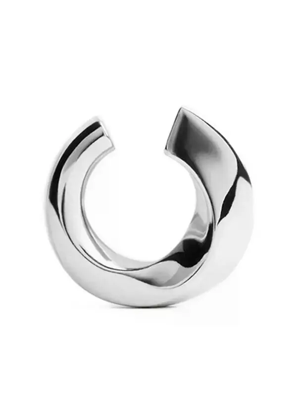 Jacquemus Curved Ear Cuff - Silver