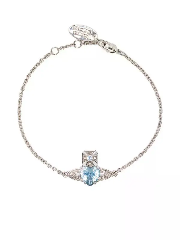 VIVIENNE WESTWOOD Orb-embellished Bracelet - Silver