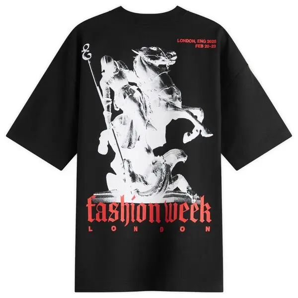 END. Ss26 London Fashion Week T-shirt - Black