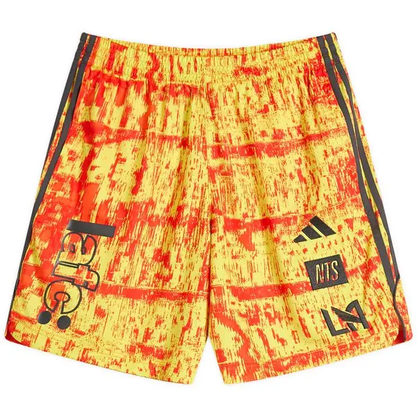Adidas Los Angeles Fc Nts Shorts - Fuchsia/red/yellow