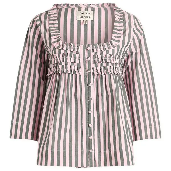 DAMSON MADDER Leilani Striped Blouse