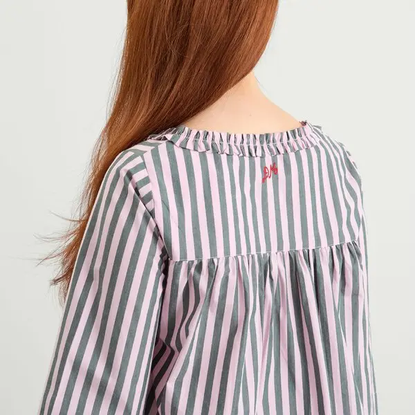DAMSON MADDER Leilani Striped Blouse