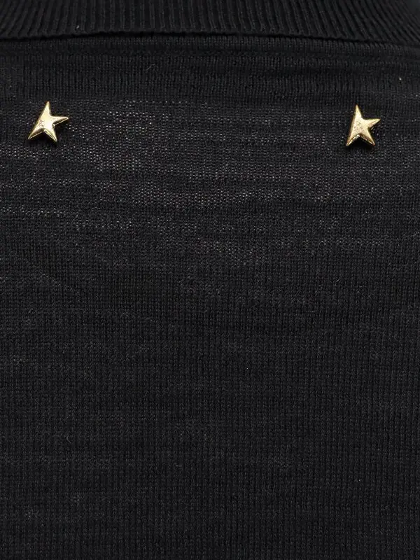 GOLDEN GOOSE Virgin Wool Turtleneck - Black
