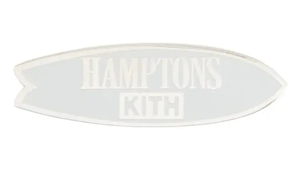 Kith Hamptons Surfboard Pin - Concrete