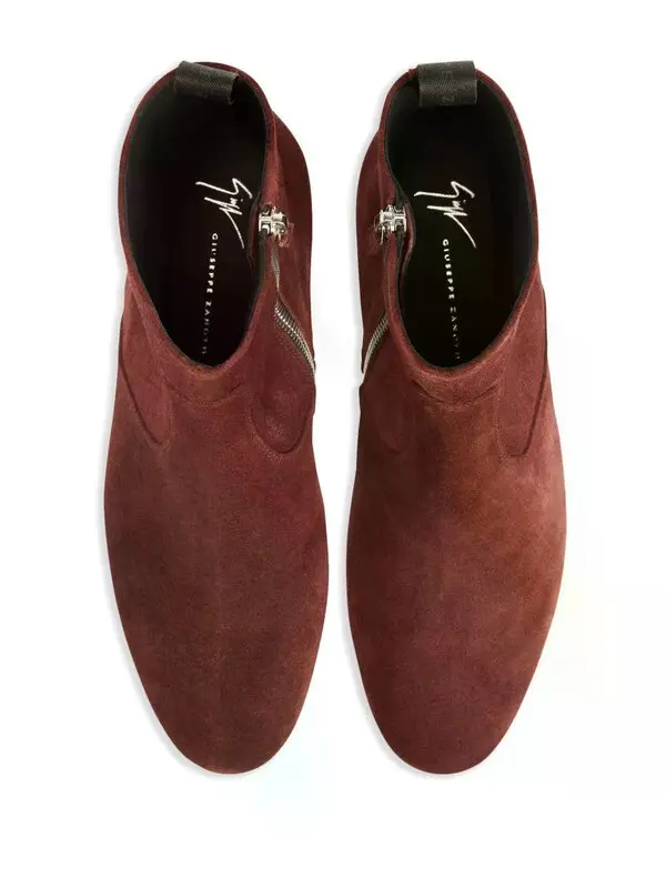 GIUSEPPE ZANOTTI Ron Suede Ankle Boots