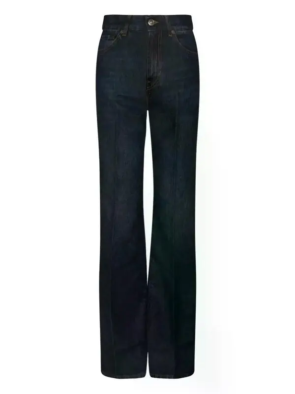 DONDUP High-waist Pleated Jeans - Blue
