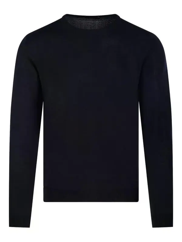 ROBERTO COLLINA Crew-neck Long-sleeve Sweater