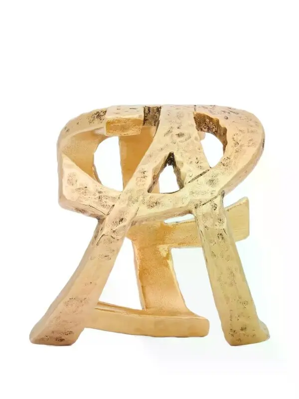Saint Laurent Cassandre Open Cuff Bracelet - Gold
