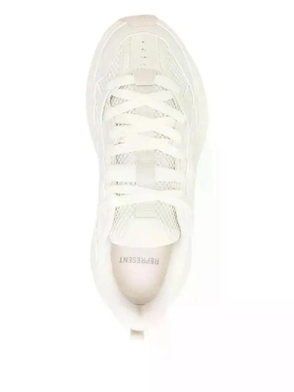 REPRESENT Mesh-panel Sneakers - Neutrals