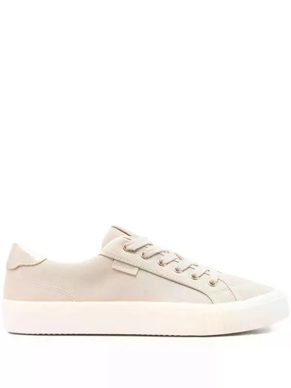Geox Emmeleny Lace-up Sneakers - Neutrals