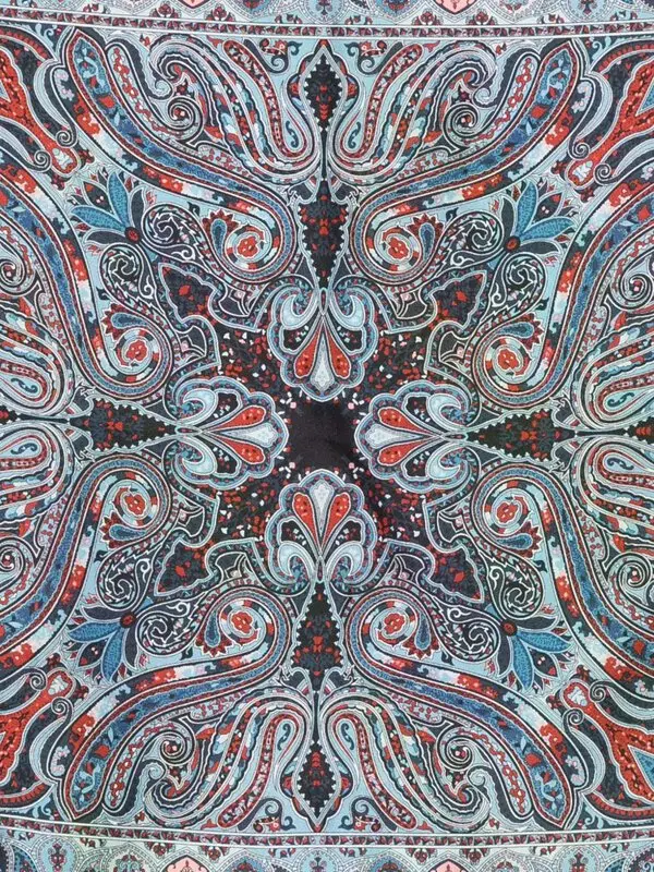 Etro Paisley-pattern Silk Scarf