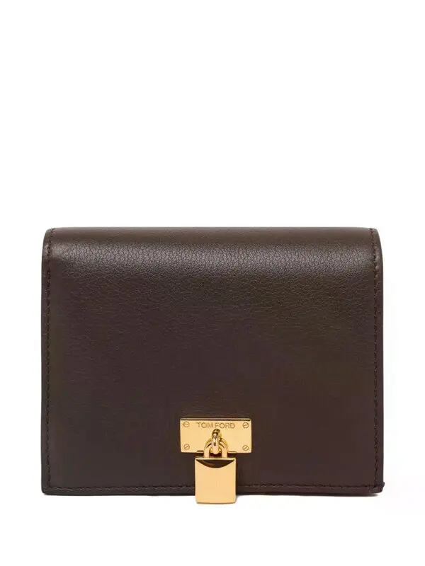 TOM FORD Padlock Leather Wallet