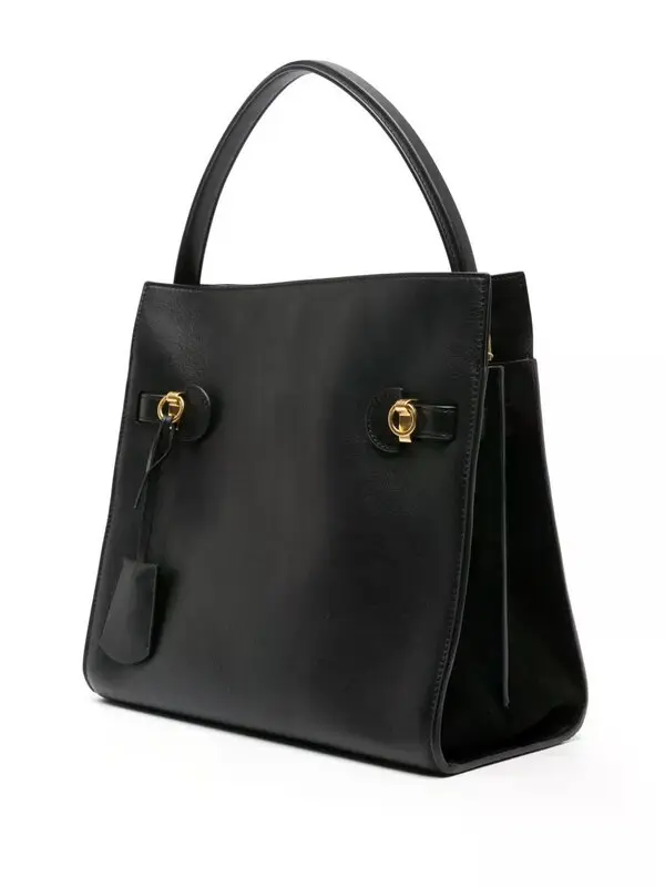 Tory Burch Lee Radziwill Double Tote Bag - Black