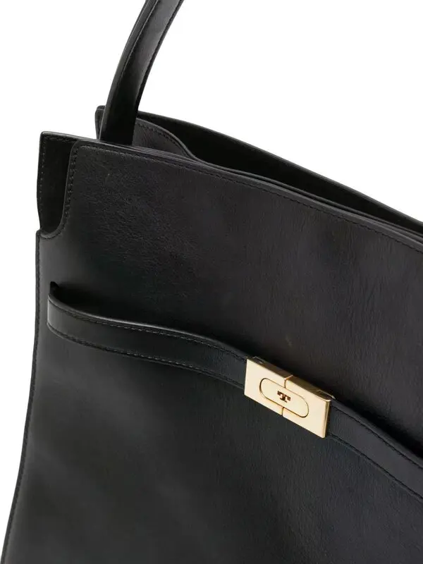 Tory Burch Lee Radziwill Double Tote Bag - Black