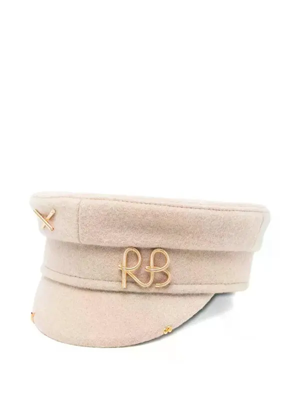 Ruslan Baginskiy Logo Cross-detail Hat - Neutrals